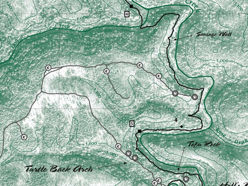 Images of Maps / Samples of selected published maps / Red River Gorge ...