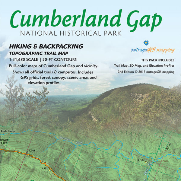 Sheltowee Trace North Trail Map