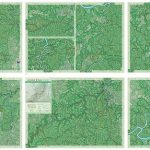 Sheltowee Trace South Trail Map (includes Big South Fork)
