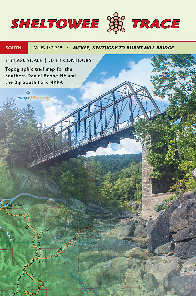 Sheltowee Trace North and South, complete map set