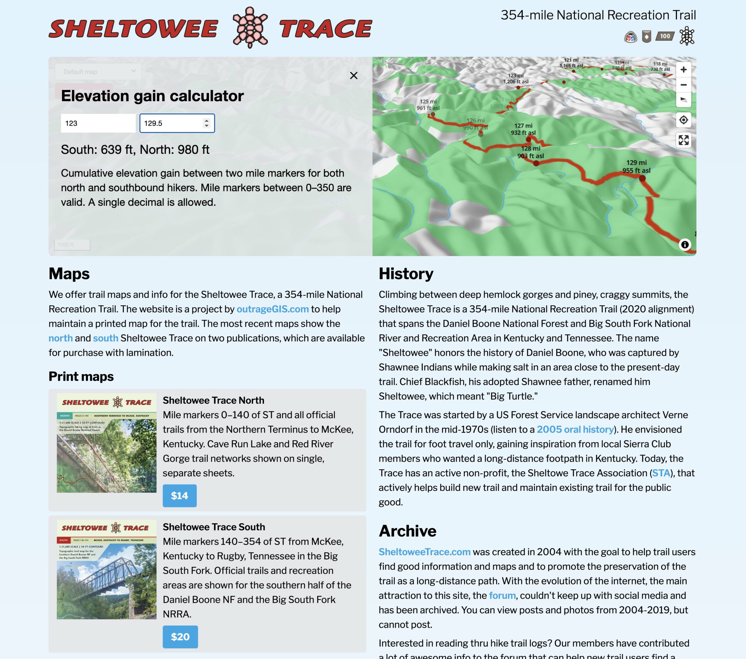 Updated SheltoweeTrace.com